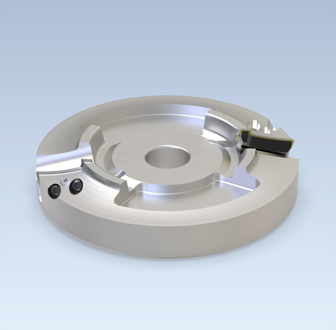 ProfilCut Q cutterhead set - panel raising profile with jointing