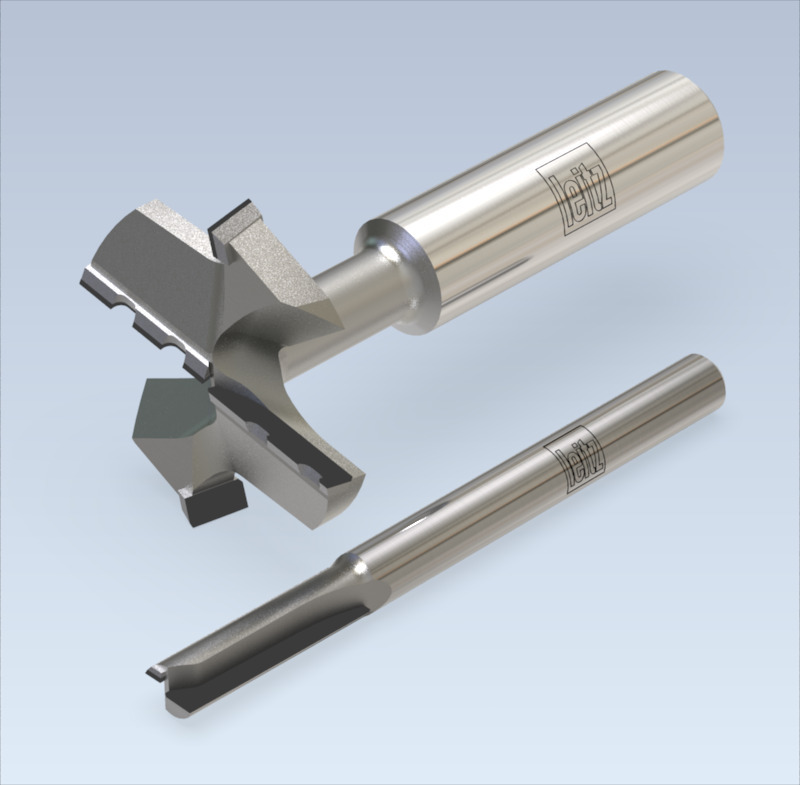 Diamaster tools for FixChip® connector system - vertical grooves
