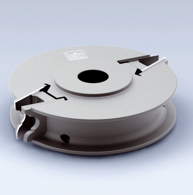 VariForm multi-purpose profile cutterhead - U-profile - MAN