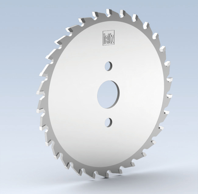 Lames de scie à inciser coniques pour débit de panneaux