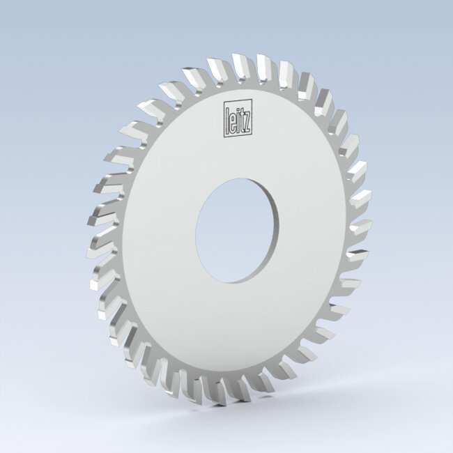 Grooving circular sawblade for CNC machining centres