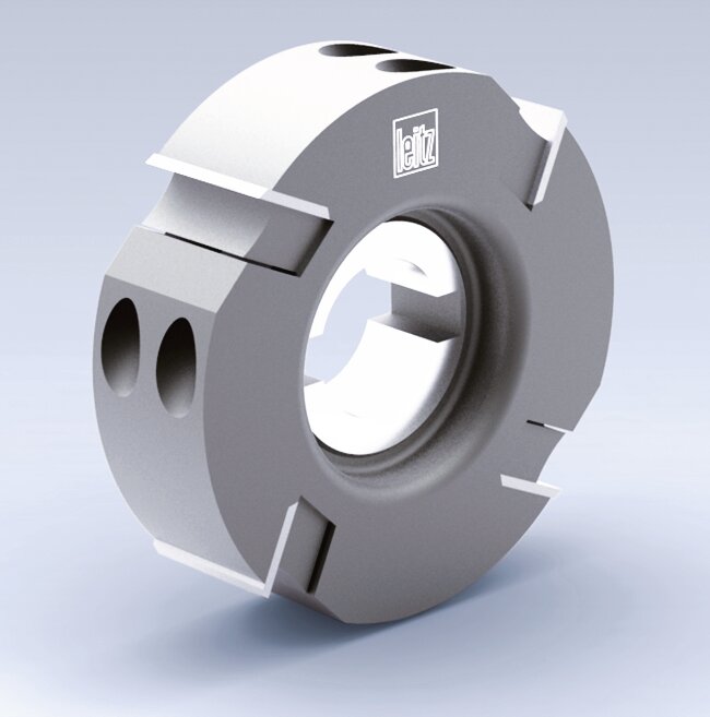 Pre / finishing edge trimming cutter - cutterhead design