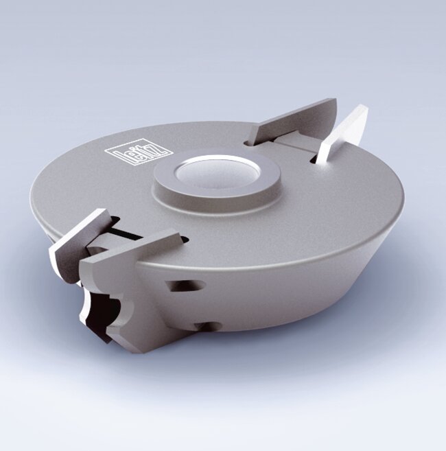 Profile cutterhead for one sided profiles with SB 50 mm
