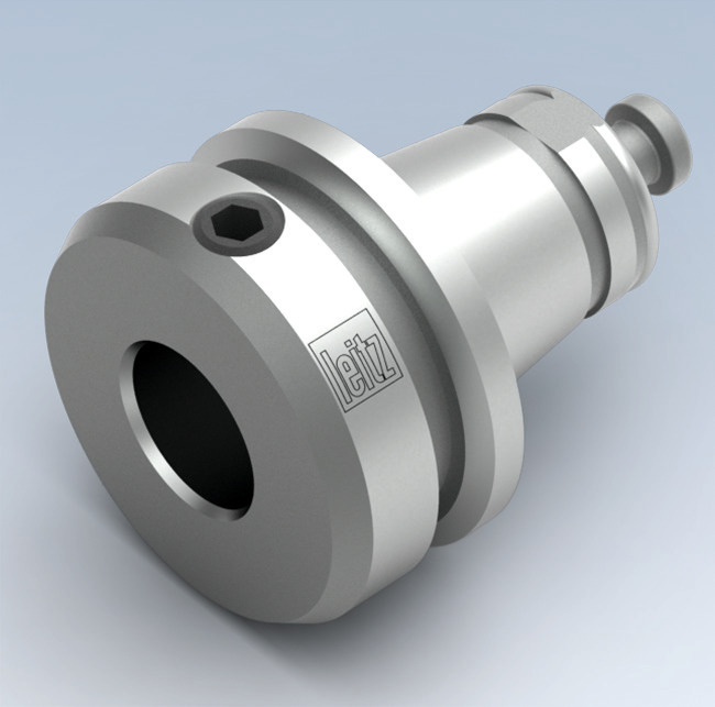 Clamping chuck with steep taper for CNC aggregates