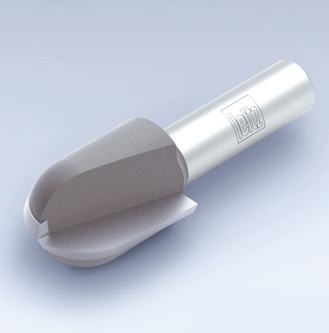 Guttering mould cutter, HW, Z 2, shank 8 mm