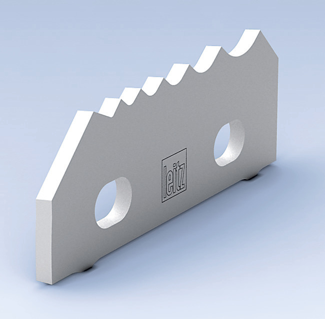 Multi-profile scraper with anti stress-whitening bevel