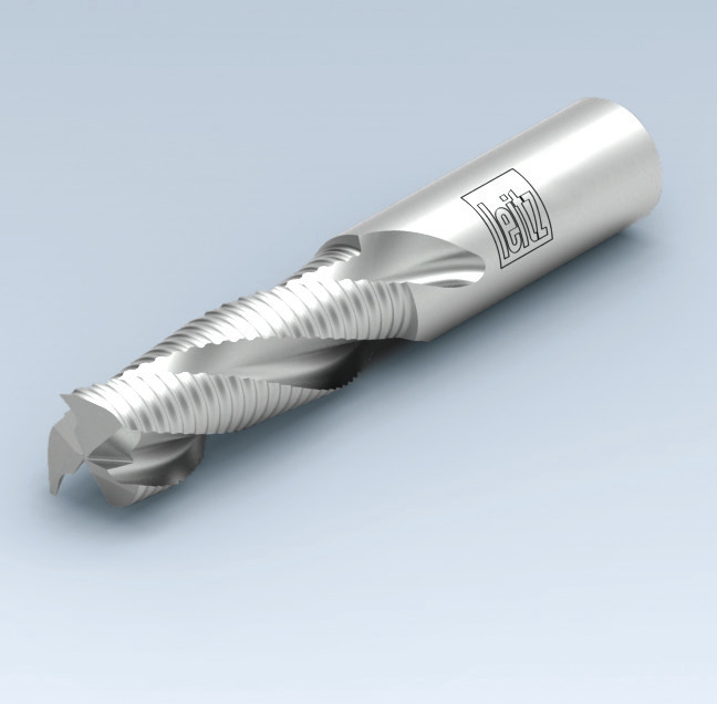 Spiral roughing router cutter, Z 3, long design, shank 20 mm