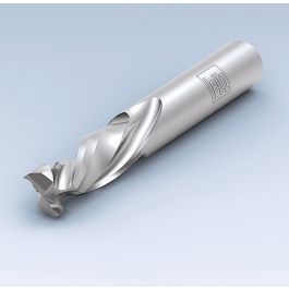 Spiral finishing router cutter, alternate twist, HW-solid, Z 2+2 ...