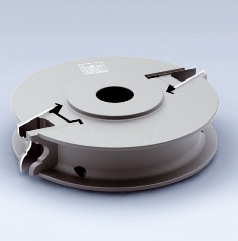 VariForm multi-purpose profile cutterhead - U-profile - MAN