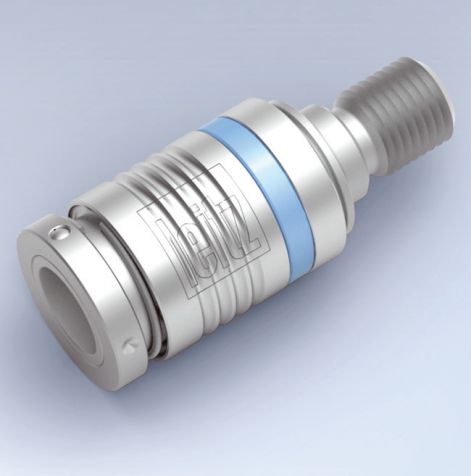 Drill adaptor, quick clamping design