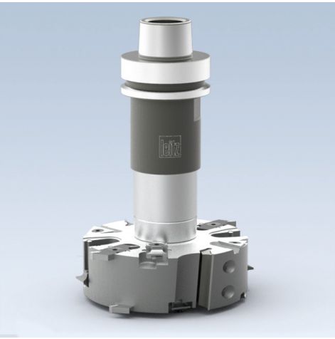 Jointing, rebating and rounding cutterhead