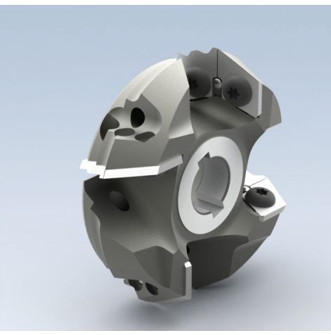 Multi-profile cutterhead DFC for Homag/Brandt edge banding machines