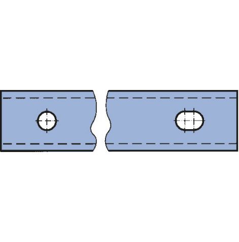 Turnblade knife, height 13 mm