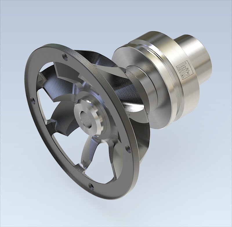 Shrink-fit chuck ThermoGrip® for DFC® turbine HSK-F 63